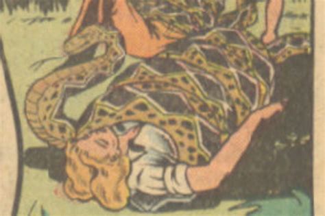 Snake Coiling Girl Jungle Comic 85 By Orangemegaman On Deviantart