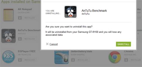 Uninstall Android Apps Remotely