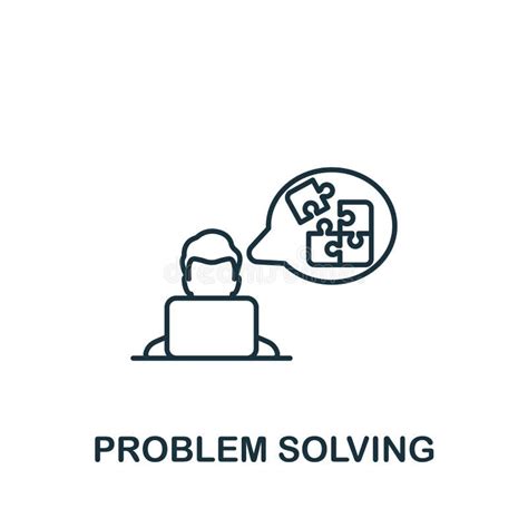 Problem Solving Icon Line Simple Icon For Templates Web Design And