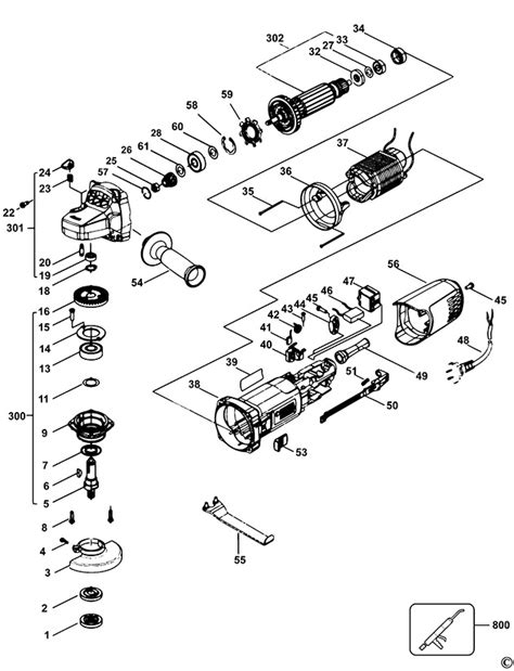 Stanley STGS9115 Angle Grinder Spare Parts - Part Shop Direct