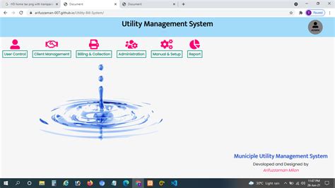 Github Arifuzzaman Utility Bill System This Is A Utility Bill Management System Project