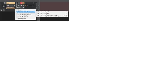 Cakewalk Isnt Receiving Any Input From My Guitar Or Mic But Other