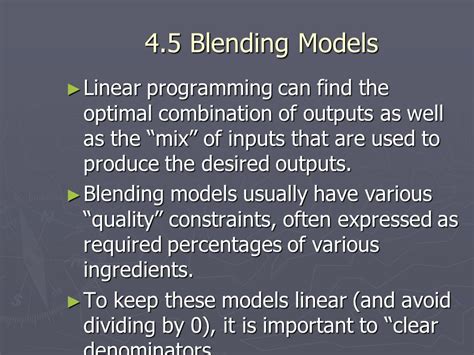 linear programming models ppt download