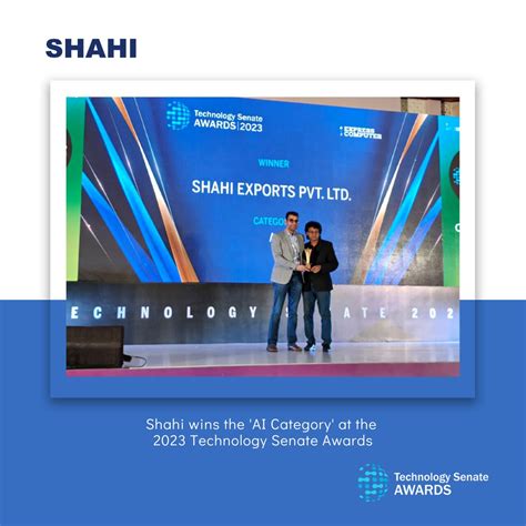 Shahi Exports Pvt Ltd On Linkedin Rpa Automation Ai Technologysenateawards Efficiencyboost