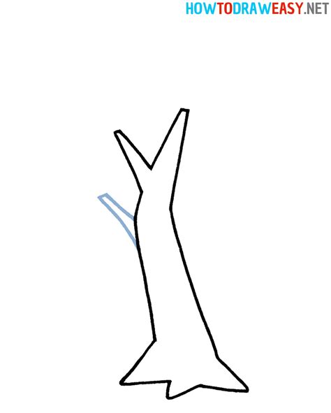 How To Draw A Tree Step By Step How To Draw Easy