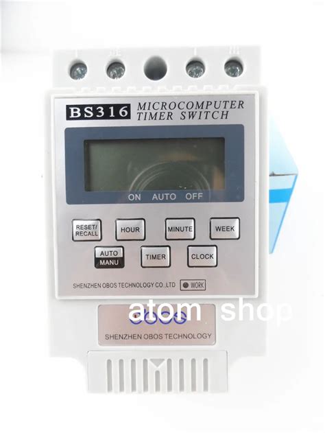 Kg316t Ac 220v 25a Din Rail Lcd Digital Programmable Electronic Timer