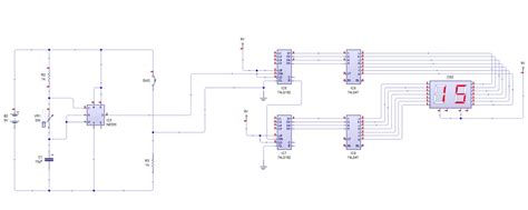 Percobaan 14 Membuat Rangkaian Count Down Bcd To Seven Segment