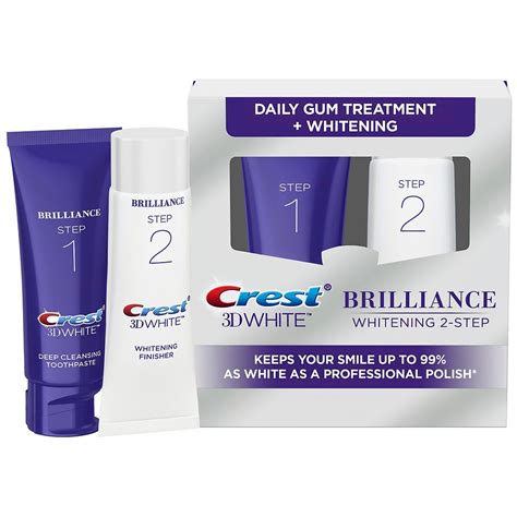 Crest 3d Brilliance 2 Step Ingredient Terycoffee