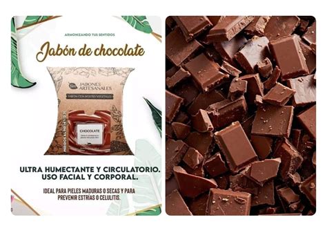 Jabón Artesanal De Chocolate Niky Viky