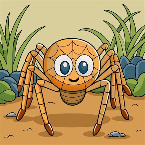 Spider Cartoon Drawing