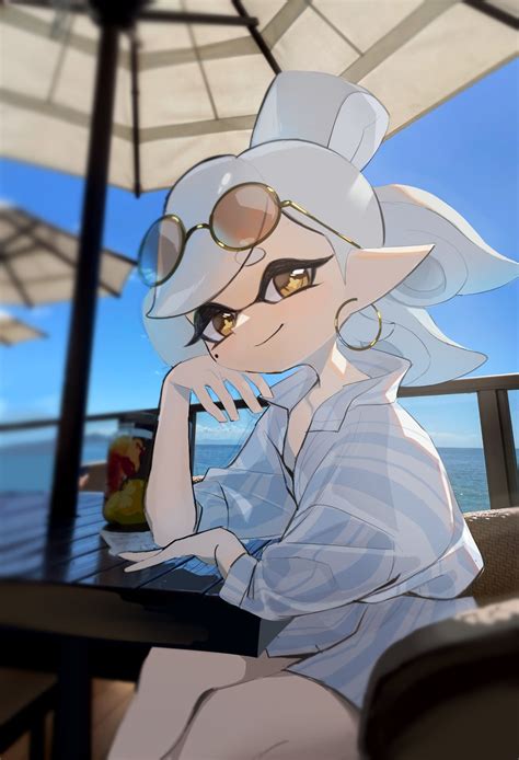 Hotaru Splatoon Marie Splatoon Image By Nomu Zerochan