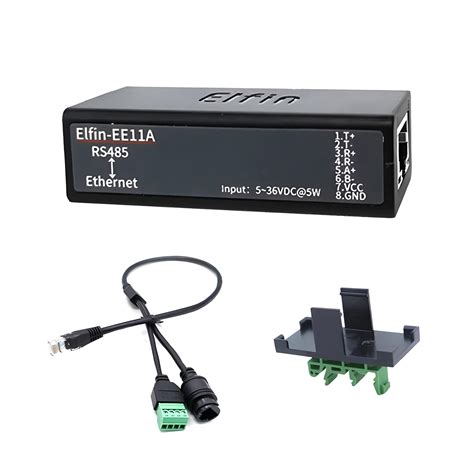 Conversor Serial Server Elfin Ee 11a Rs485 A Ethernet Tcp Ip Telnet