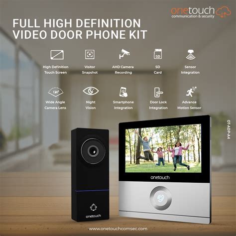 Onetouch 10inches Screen Smart Video Door Phone With Nvr Redefines