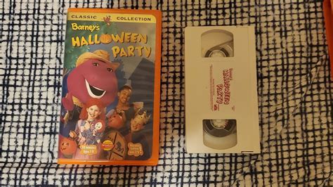 Closing To Barneys Halloween Party 1998 Vhs Youtube