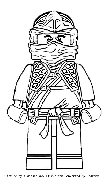 Radkenz Artworks Gallery Lego Ninjago Cole Zx Coloring Page