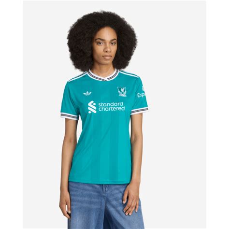 Lfc Adidas Womens 25 26 Third Short Sleeve Jersey