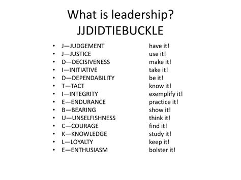 Ppt Characteristics Of Leaders Powerpoint Presentation Free Download