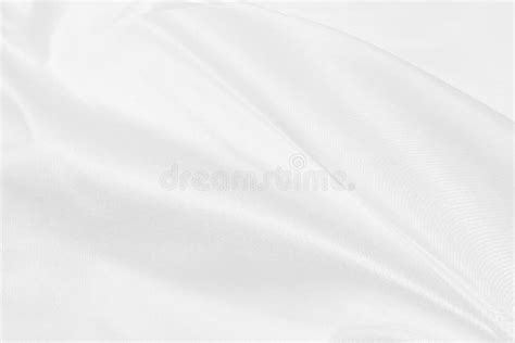 Beauty Smooth Curve White Abstract Soft Fabric Shape Decorate Fashion Textile Background Stock