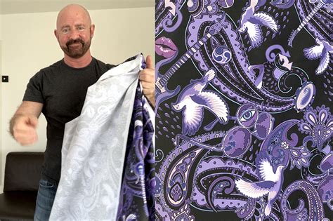Paisley Prince Songbook” Fabric Paisley Power