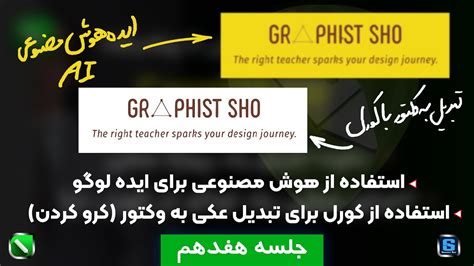 چطور ایده ی لوگو پیدا کنیم تبدیل عکس به وکتور با کورل آموزش مقدماتی تا پیشرفته کورل درا