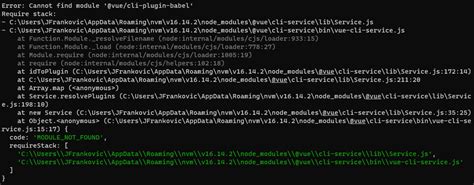 Shared Node Modules · Vuejs Vue Cli · Discussion 7197 · Github