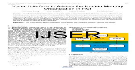 Download Pdf Visual Interface To Assess The Human Memory Organization