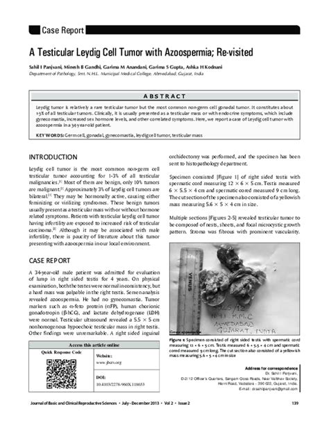 Pdf Journal Of Basic And Clinical Reproductive Sciences · July