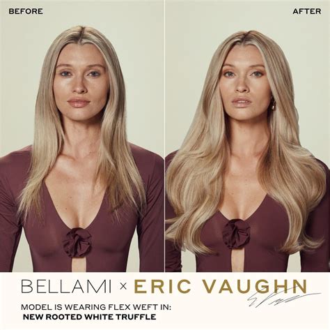 Bellami Hair Professional Rooted White Truffle Is A Creamy
