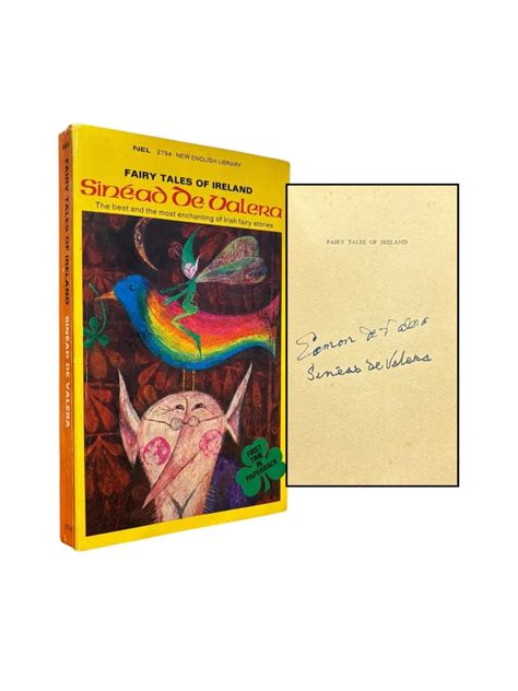 De Valera Sinead Fairy Tales Of Ireland Signed By SinÉad And Éamon