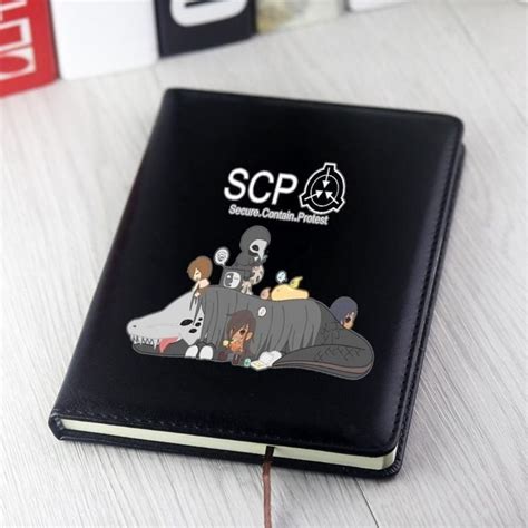 SCP Foundation Notebook SCP Journal SCP Leather Diary SCP Foundation Shop