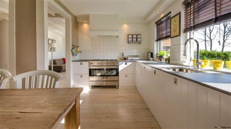 Kitchen Interior 4k Wallpaper Download