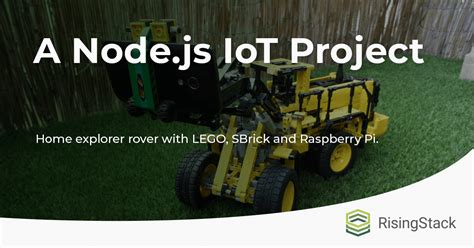 node js iot project home explorer rover with lego sbrick and raspberry
