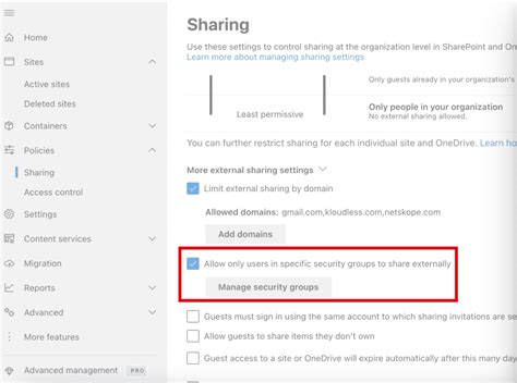 Microsoft Api Limitation On Restrict Access Action Netskope Knowledge