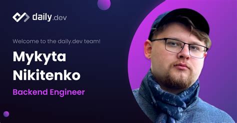 daily dev on linkedin love engineer engineer backend
