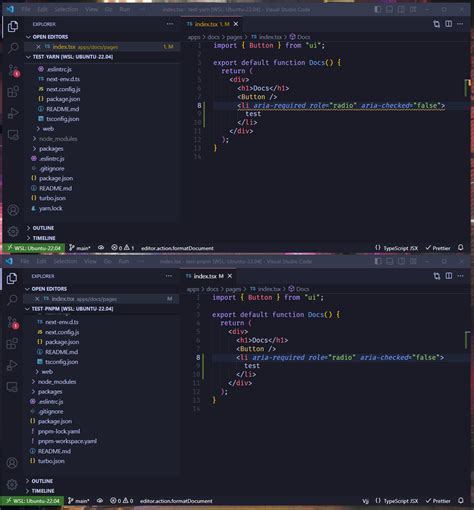 No Editor Diagnostics Eslint When Using Pnpm · Issue 4431 · Vercelturborepo · Github