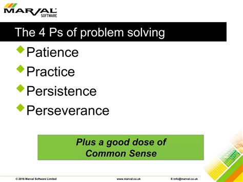 Practical Problem Solving Tips PPT