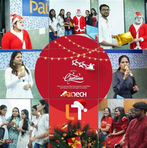 Paltech On Linkedin Glimpses Of Christmas Celebrations At Paltech 🌲🧑‍🎄🎁🍫🎉🎊