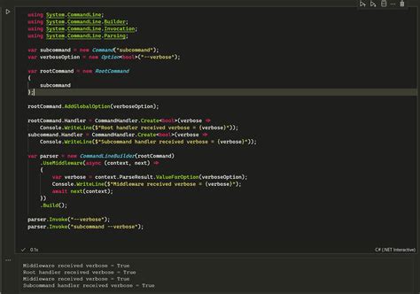 Global Options Parsing Error · Issue 1371 · Dotnetcommand Line Api · Github