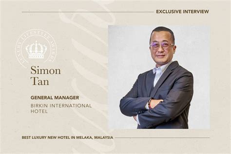 Exclusive Interview With Simon Tan