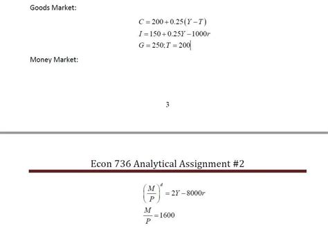 Solved 2 Derive The IS Relation 3 Derive The LM Chegg Com