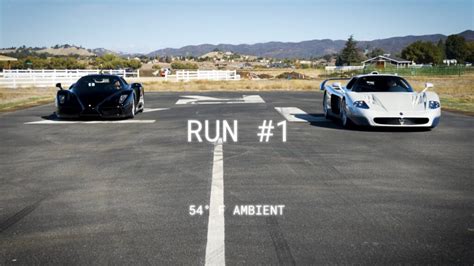 Ferrari Enzo Vs Maserati Mc12 Chi Vince La Drag Race Video