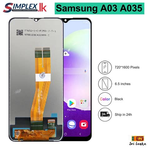 Samsung Galaxy A03 A035 Lcd Display Simplex U Technologies