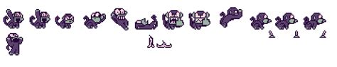Monkey Sprites By Nothanytpm On Newgrounds