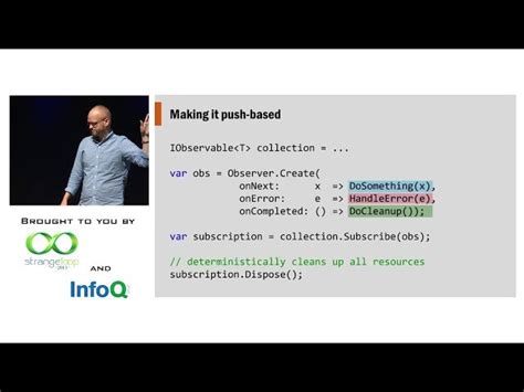 Strange Loop Conference Talk Curing Your Event Processing Blues With Rx From Strange Loop