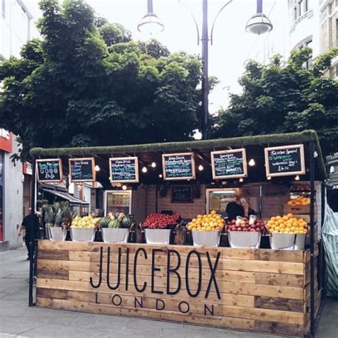Berlin Outdoor Booth Food ის სურათის შედეგი Juice Bar Design Juice Bar Bar Design