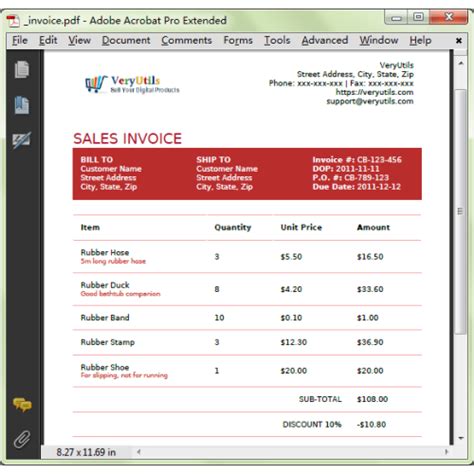 Best Php Script For Pdf Html Docx Invoice Maker Creator