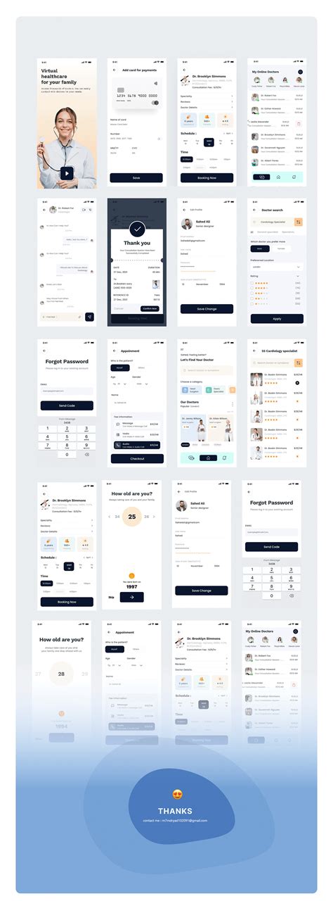 Health Ux Case Study Doctor S Booking App On Behance