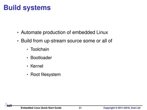 Embedded Linux Quick Start Guide V15 Ppt