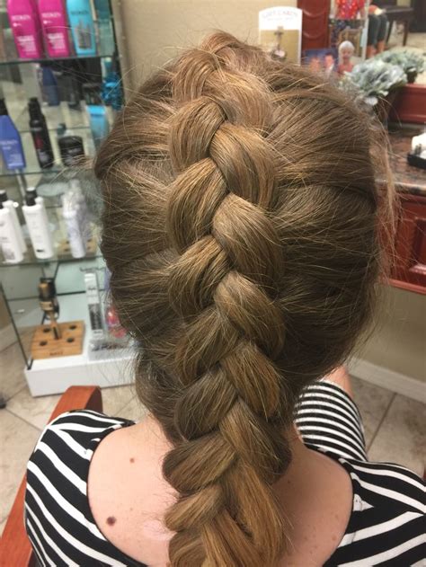 Inverted Braid Inverted Braid Hair Styles Braided Hairstyles