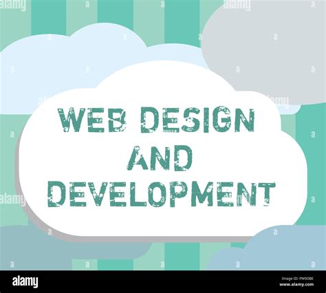 Word Writing Text Web Design And Development Business Concept For Skills In Production And